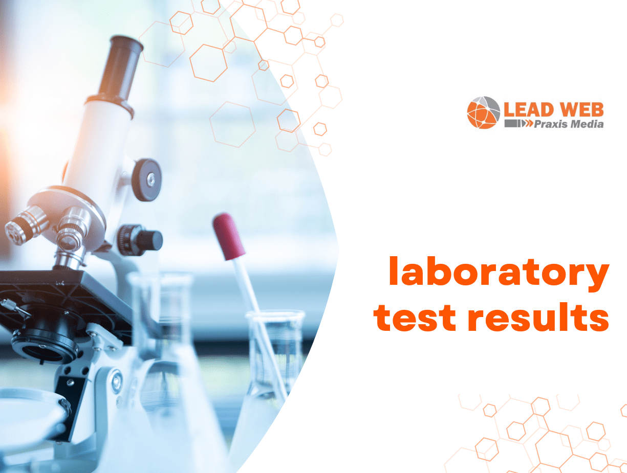 laboratory test results