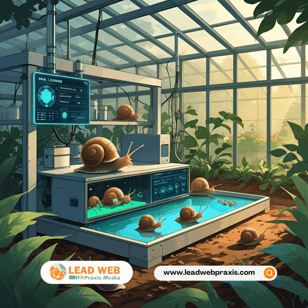 machine learning for snail farming | snail farming